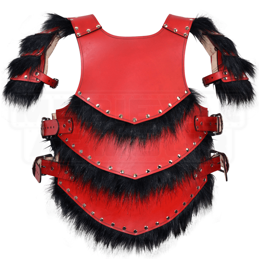 Savage Warrior Leather Armour with Pauldrons - DK5015 by Medieval ...