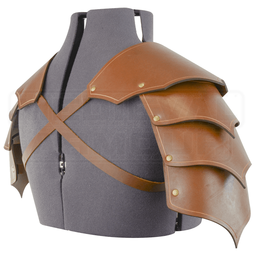 Dragon Rider Spaulders - DK5110 by Medieval Armour, Leather Armour ...