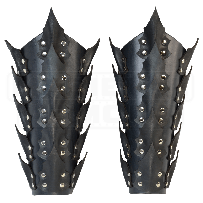 Dragon King Greaves - DK5208 by Medieval Armour, Leather Armour, Steel ...
