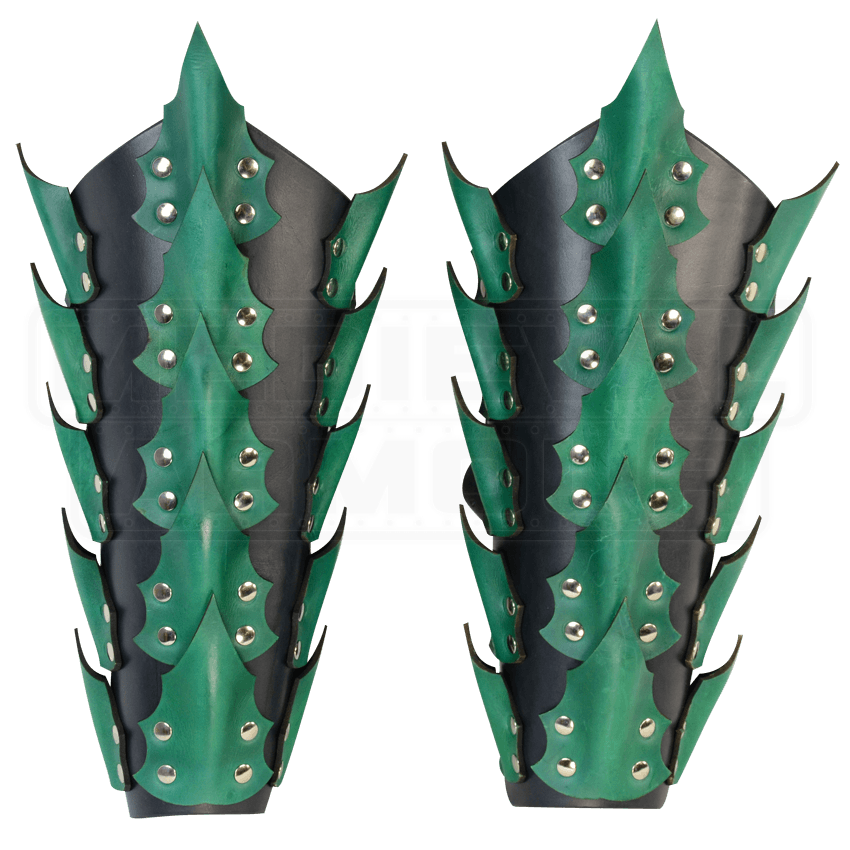 Dragon King Greaves - DK5208 by Medieval Armour, Leather Armour, Steel ...