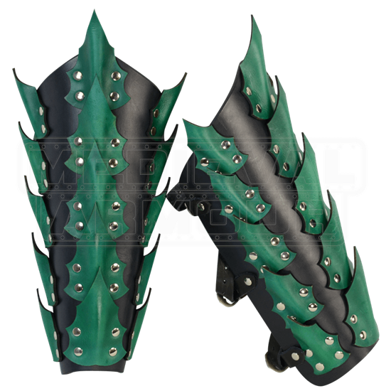 Dragon King Greaves - DK5208 by Medieval Armour, Leather Armour, Steel ...