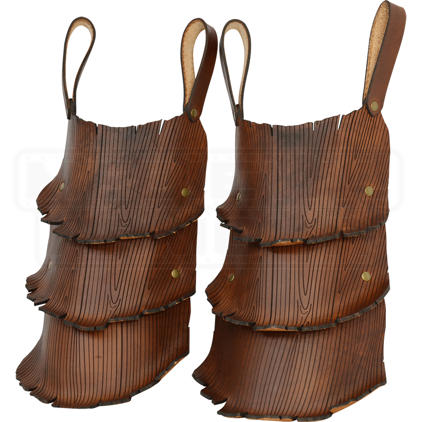 Woodland Tree Bark Tassets - DK5254 by Medieval Armour, Leather Armour ...