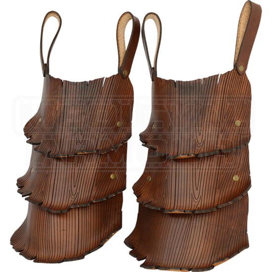 Woodland Tree Bark Tassets - DK5254 by Medieval Armour, Leather Armour ...