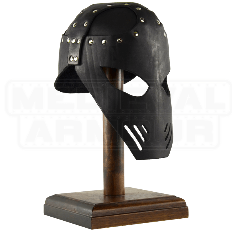 Executioner Leather Helmet - DK5500 by Medieval Armour, Leather Armour ...