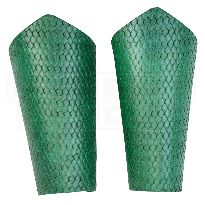 Dragon Scale Arm Bracers - DK6002 by Medieval Armour, Leather Armour ...