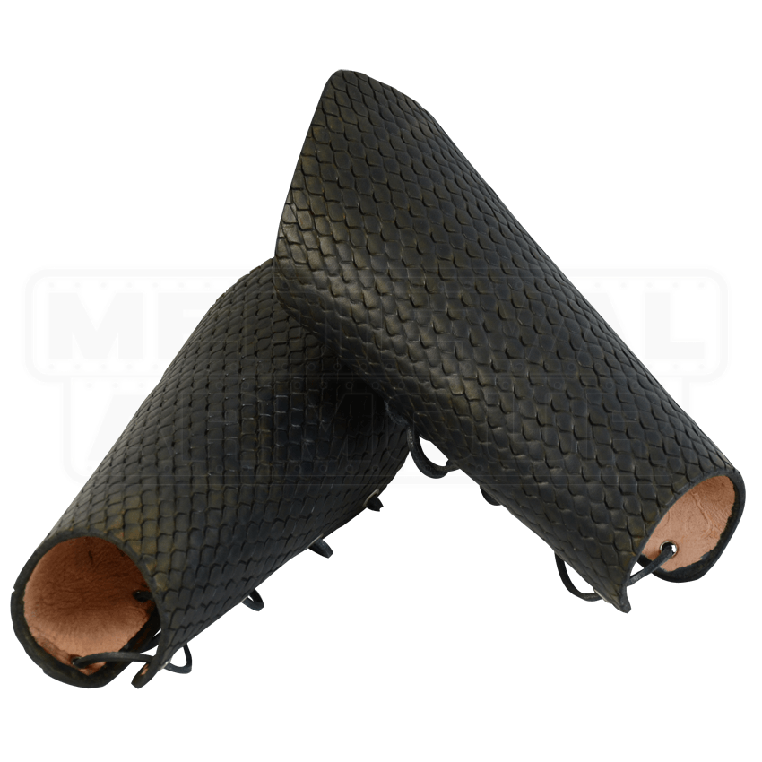 Dragon Scale Arm Bracers - DK6002 by Medieval Armour, Leather Armour ...