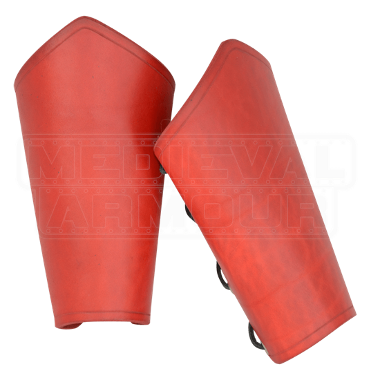 Plain Leather Arm Bracers - DK6006 by Medieval Armour, Leather Armour ...