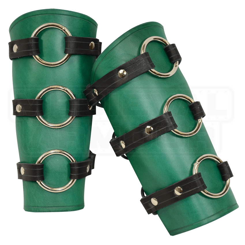 Berserker Leather Arm Bracers - DK6023 by Medieval Armour, Leather ...