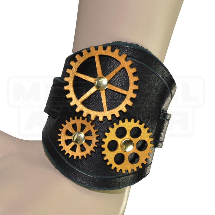 All Geared Up Steampunk Wrist Cuffs - DK6058 by Medieval Armour ...