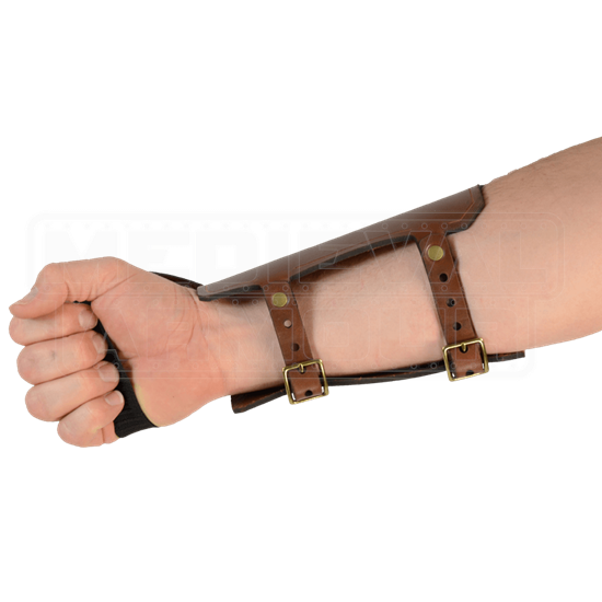 Squire's Leather Demi-Gauntlets - DK6083 by Medieval Armour, Leather ...