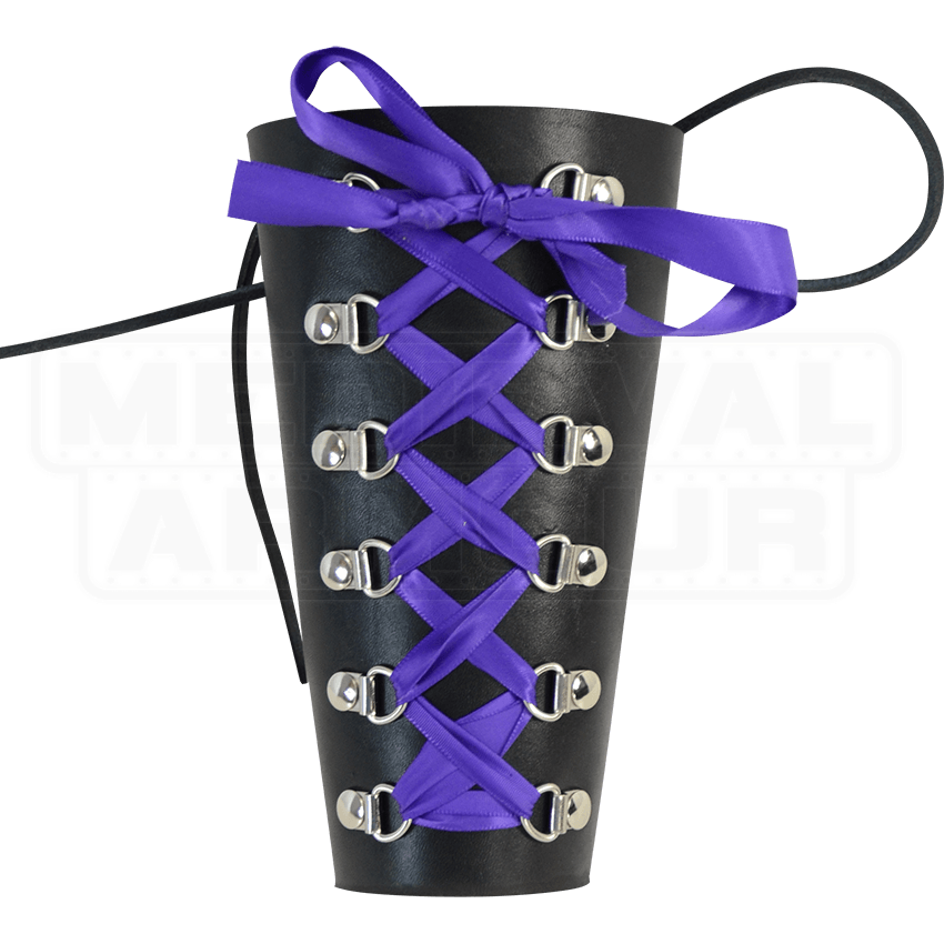 Ladies Gothic Leather Bracer - DK6086 by Medieval Armour, Leather ...