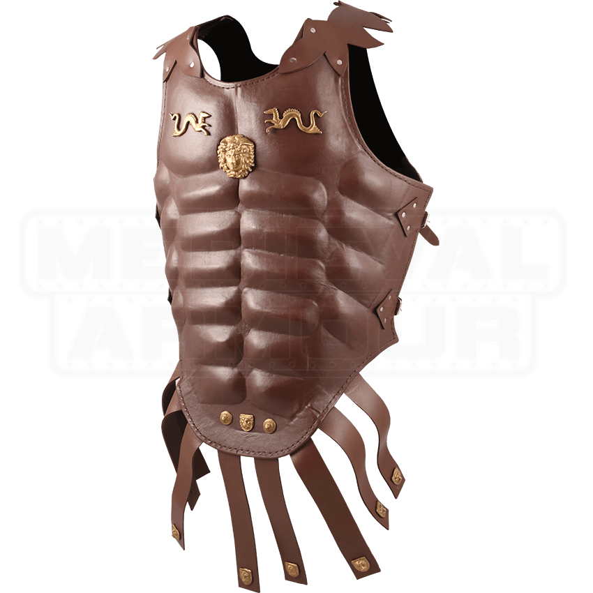 Royal Greek Muscle Cuirass - HW-700179 by Medieval Armour, Leather ...