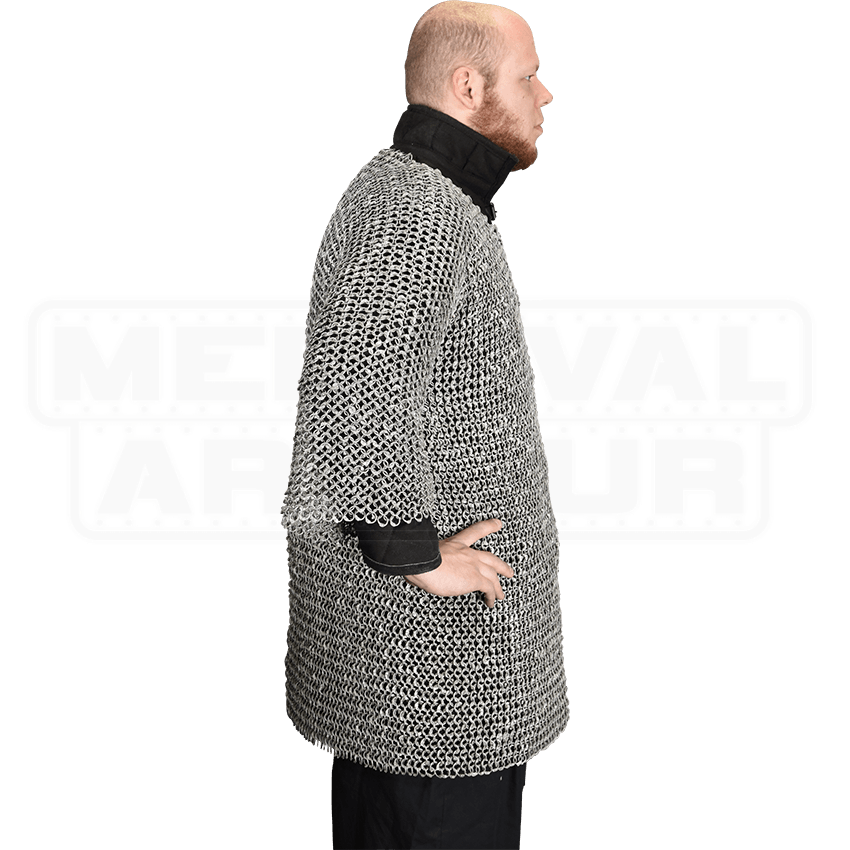 Riveted Aluminum Chainmail Haubergeon - HW-700590 by Medieval Armour ...