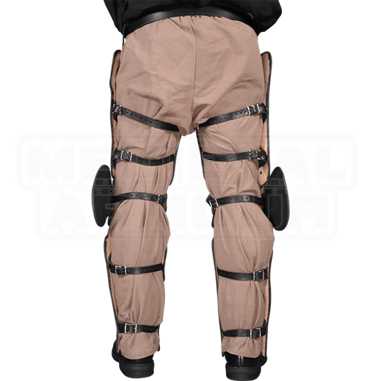 Full Leather Leg Armour - DK5233 by Medieval Armour, Leather Armour ...
