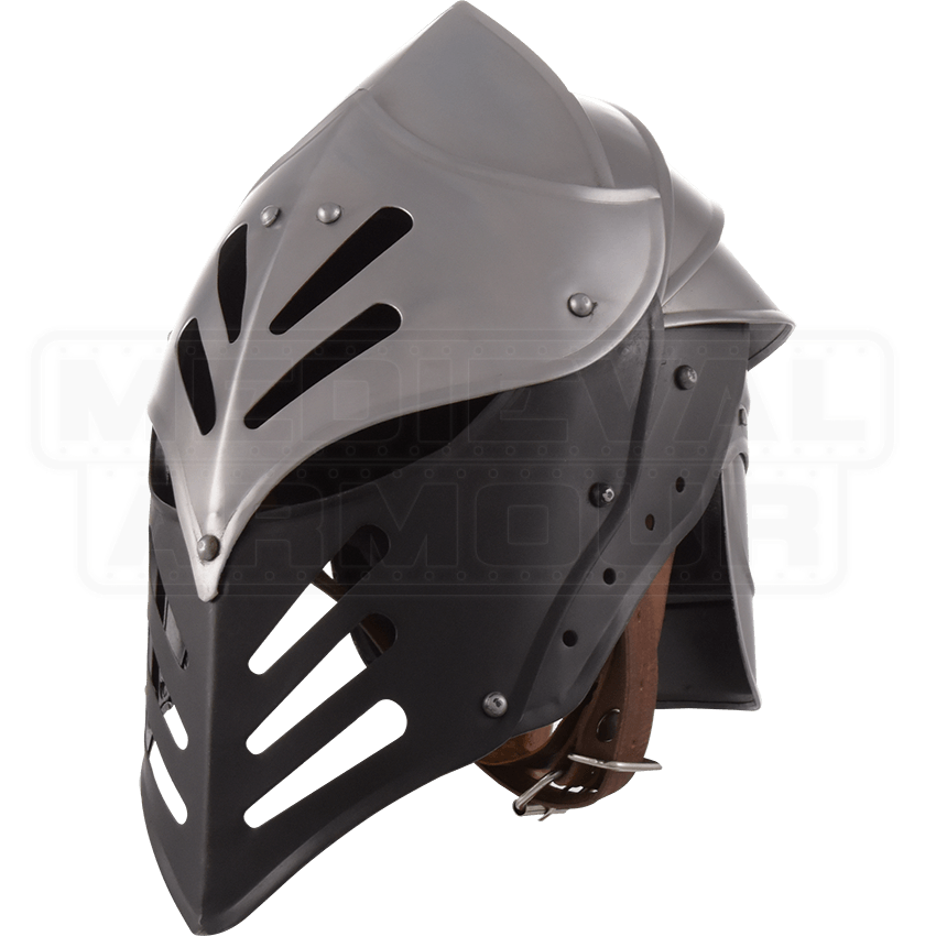 Black Ice Helmet - MCI-2654 by Medieval Armour, Leather Armour, Steel ...