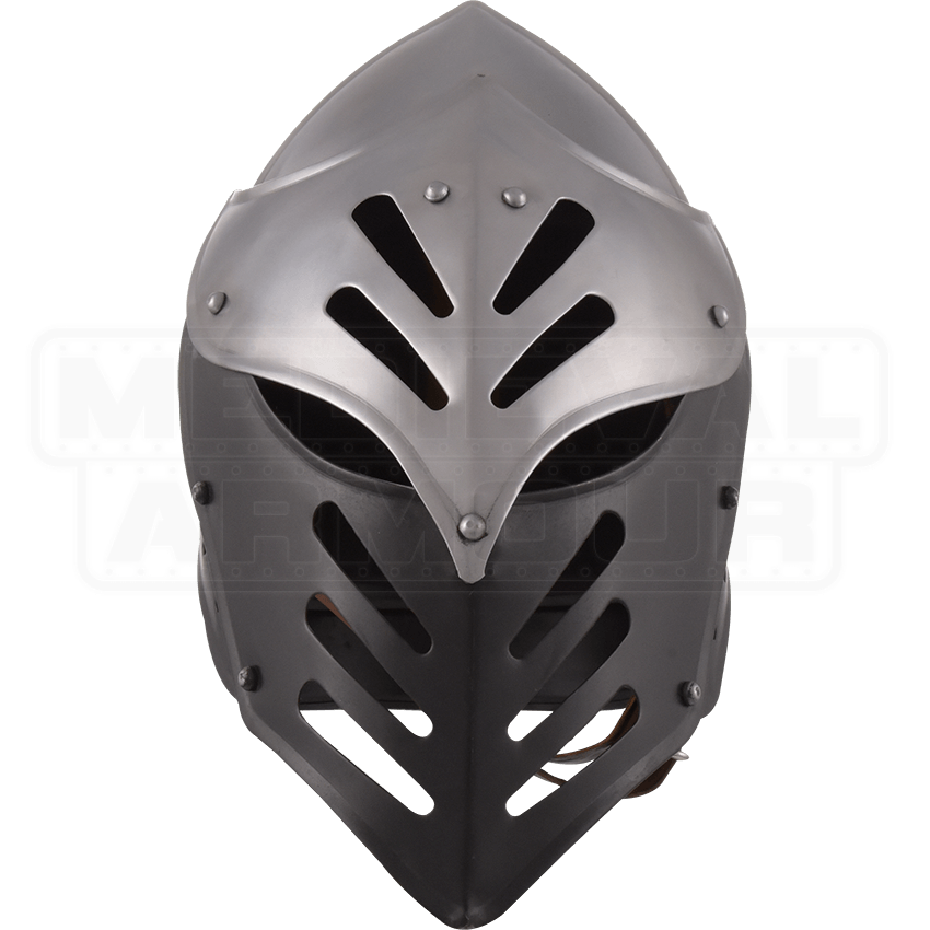 Black Ice Helmet - MCI-2654 by Medieval Armour, Leather Armour, Steel ...