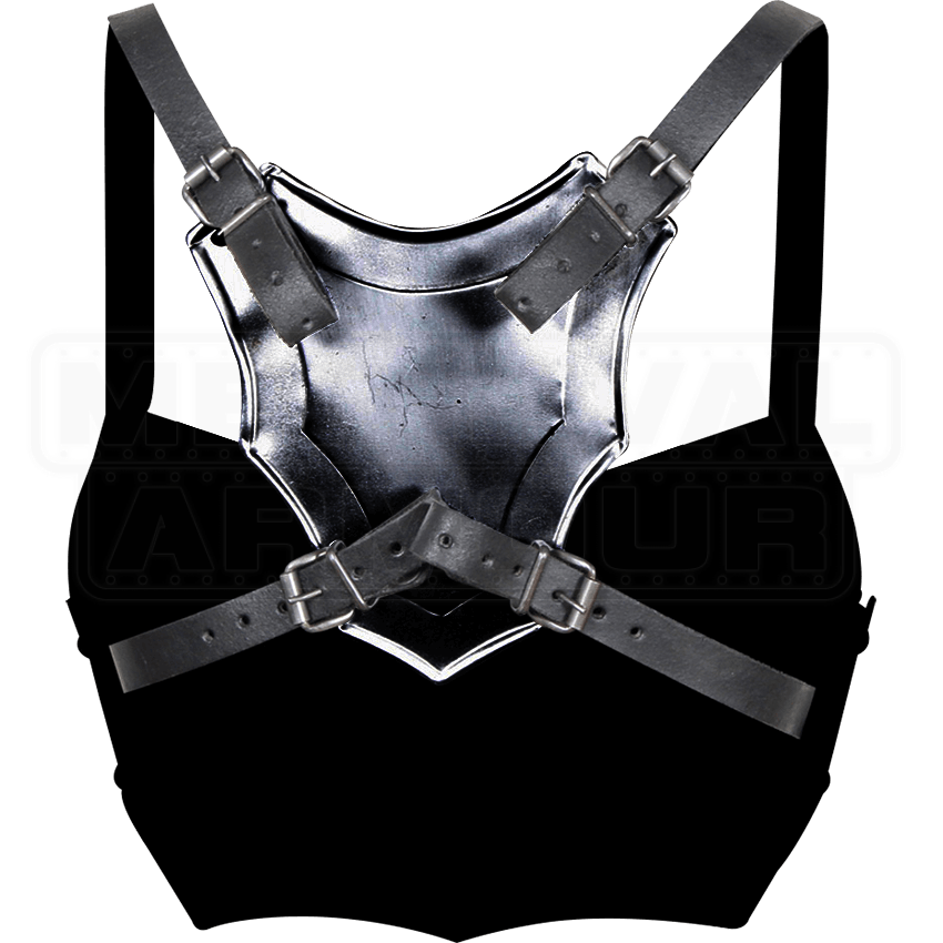 Blackened Mina Chest Armour - MY100041 by Medieval Armour, Leather Armour, Steel Armour ...