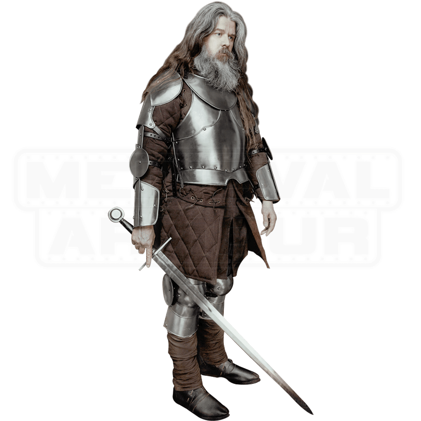 Steel Gustav Spaulders - MY100064 by Medieval Armour, Leather Armour ...