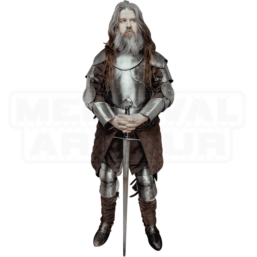 Steel Gustav Spaulders - MY100064 by Medieval Armour, Leather Armour, Steel Armour, Chainmail ...