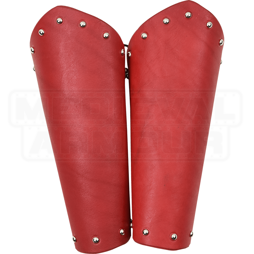 Studded Leather Arm Bracers - DK4109 by Medieval Armour, Leather Armour ...
