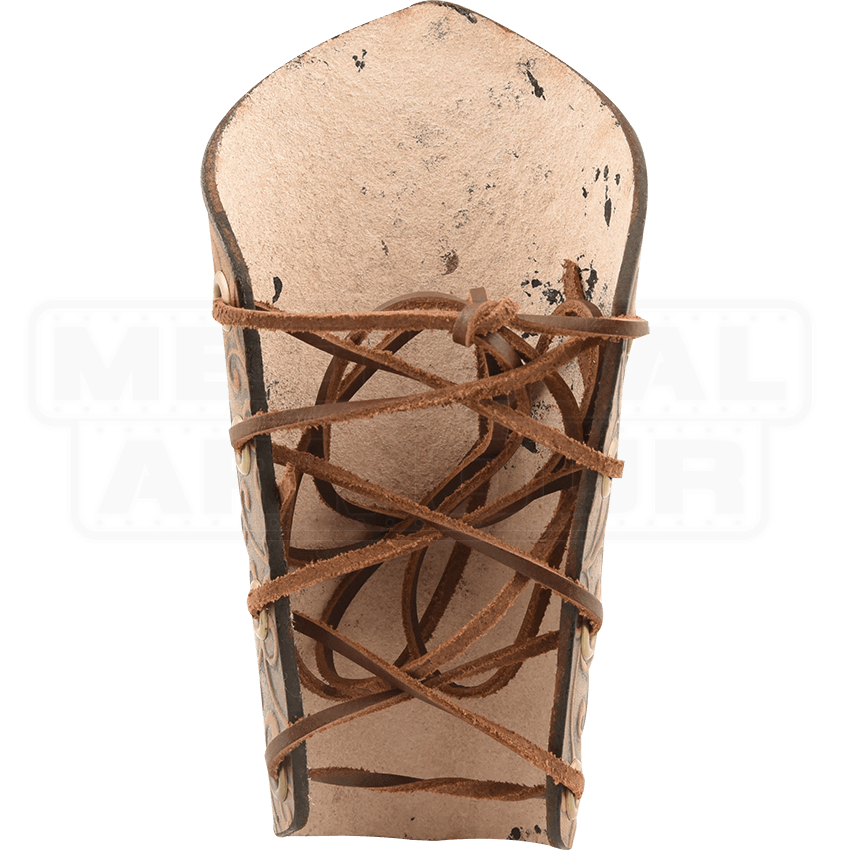 Elven Swirl Arm Bracers - DK6092 by Medieval Armour, Leather Armour ...