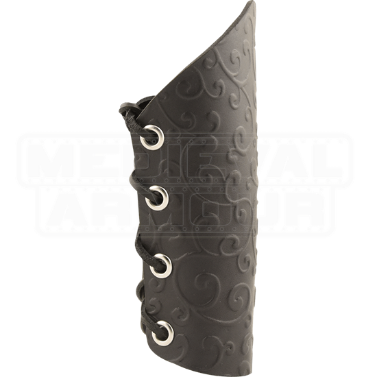 Elven Swirl Arm Bracers - DK6092 by Medieval Armour, Leather Armour ...