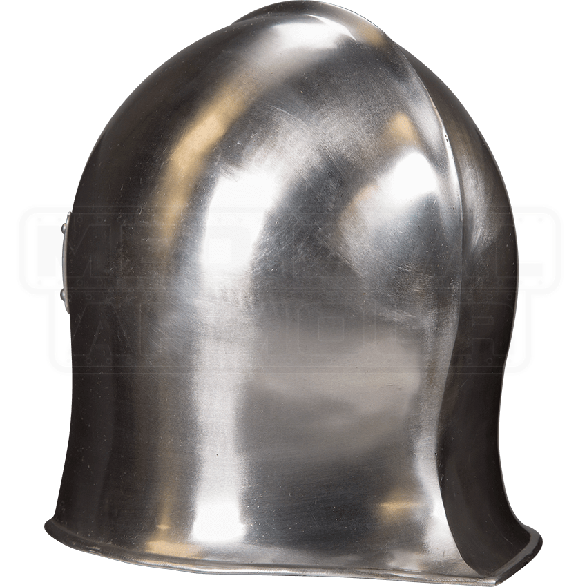 Medieval Barbute Combat Helmet - HW-700006 by Medieval Armour, Leather ...