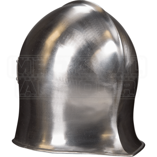 Medieval Barbute Combat Helmet - HW-700006 by Medieval Armour, Leather ...