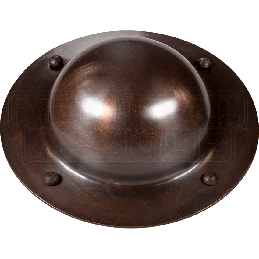 Antique Copper Shield Boss - HW-700068 by Medieval Armour, Leather ...
