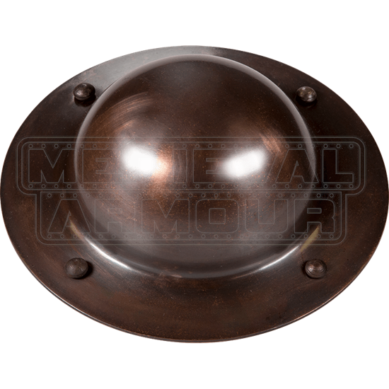 Antique Copper Shield Boss - HW-700068 by Medieval Armour, Leather ...