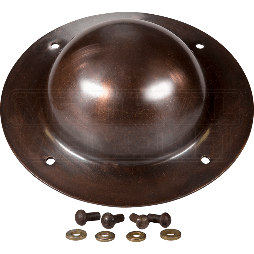 Antique Copper Shield Boss - HW-700068 by Medieval Armour, Leather ...