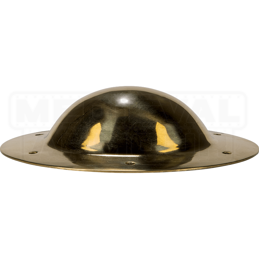 Brass Shield Boss - HW-700070 by Medieval Armour, Leather Armour, Steel ...