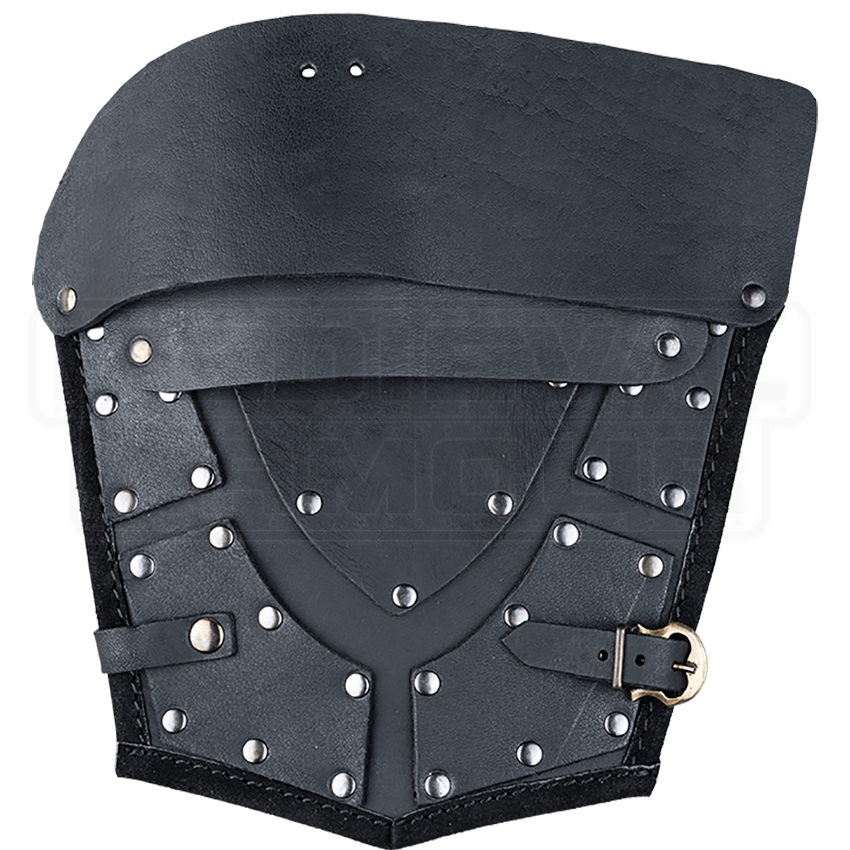 Quintus Leather Pauldrons - Premium Version - MY100798 by Medieval ...