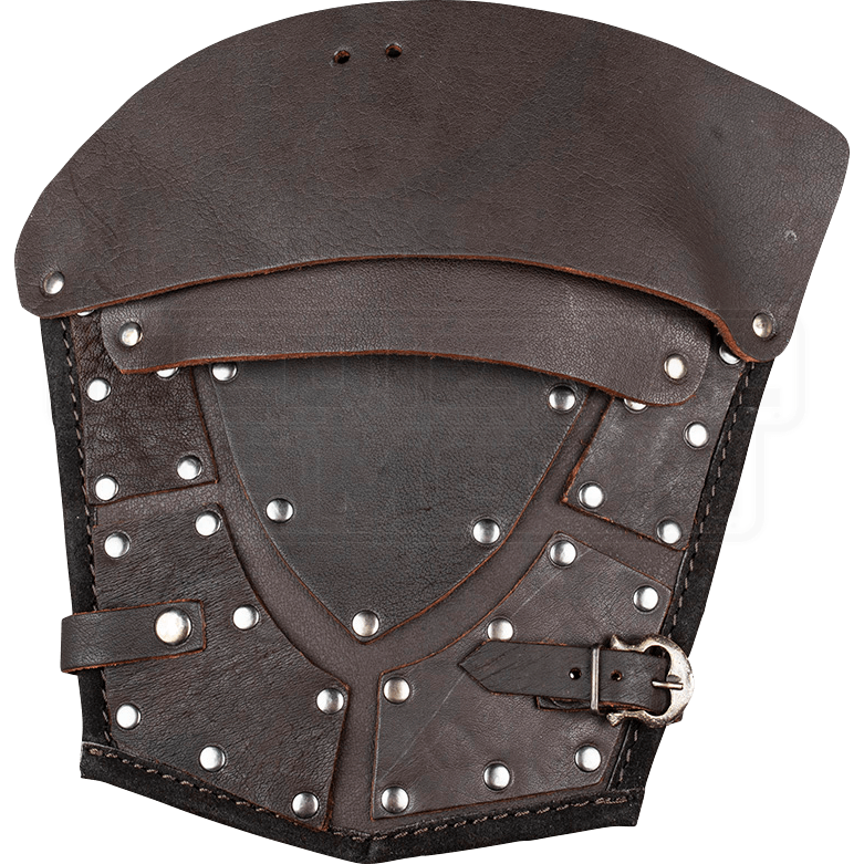 Quintus Leather Pauldrons - Premium Version - MY100798 by Medieval ...