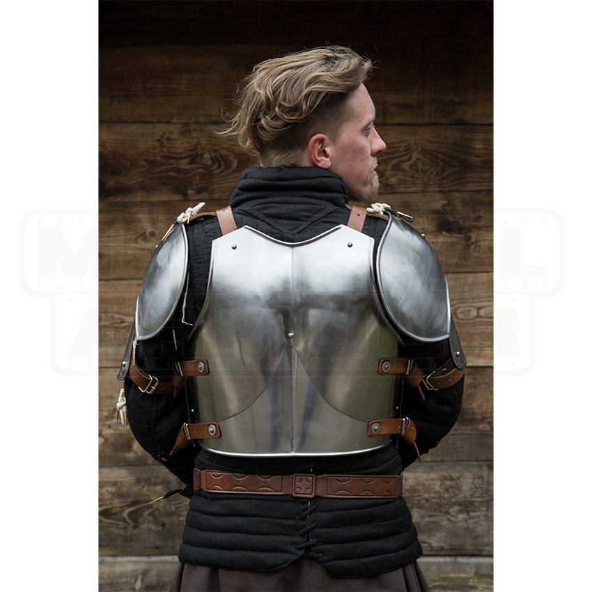 Soldiers Steel Shoulder Armour - MCI-3495 by $STORE$ by Medieval Armour ...