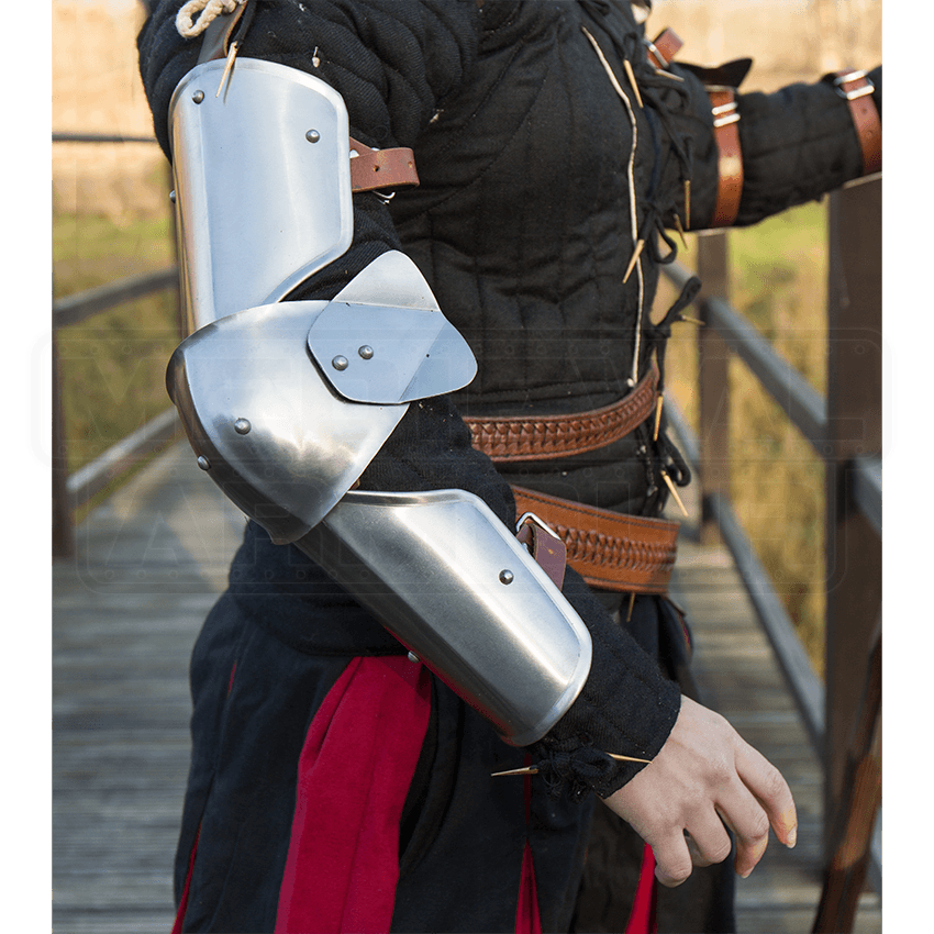 Soldiers Arm Protection - Polished Steel - MCI-3523 by Medieval Armour ...