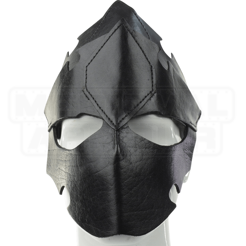 Assassins Leather Helmet - MCI-2730 by Medieval Armour, Leather Armour ...