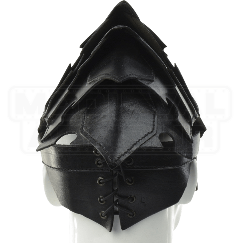 Assassins Leather Helmet - MCI-2730 by Medieval Armour, Leather Armour ...