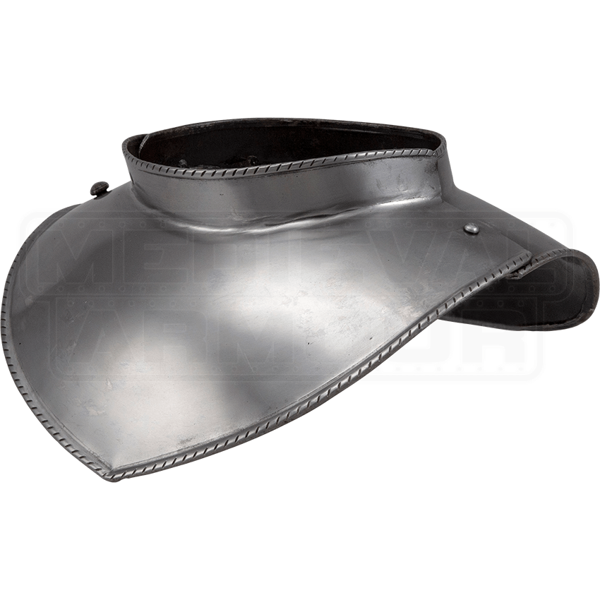 Dagonet Steel Gorget - HW-700920 by Medieval Armour, Leather Armour ...