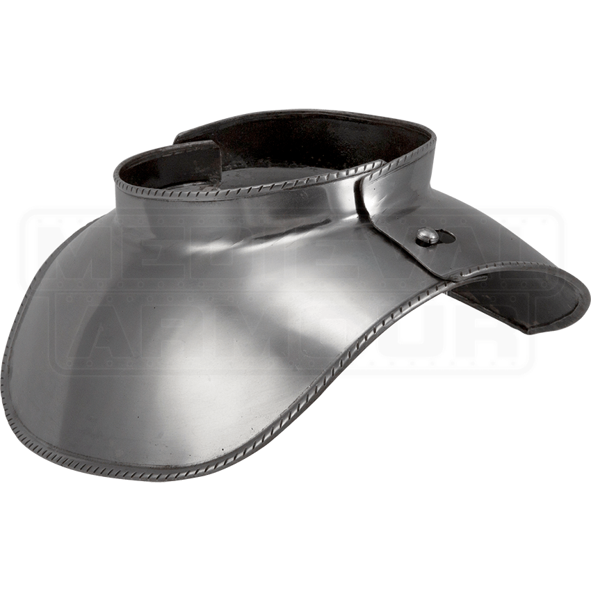 Dagonet Steel Gorget - HW-700920 by Medieval Armour, Leather Armour ...