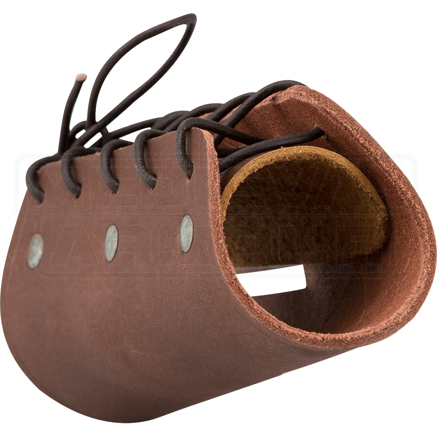 Simple Leather Wrist Bracer - Brown - HW-700978 by Medieval Armour ...