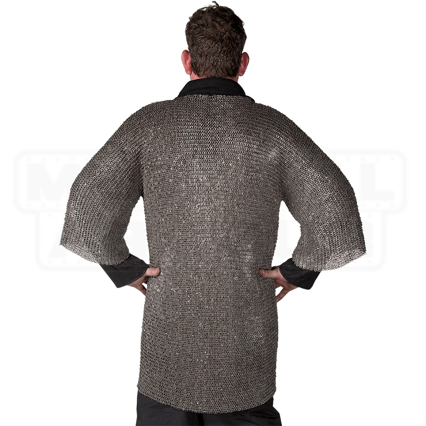 Round Riveted Chainmail Shirt - HW-700990 by Medieval Armour, Leather ...