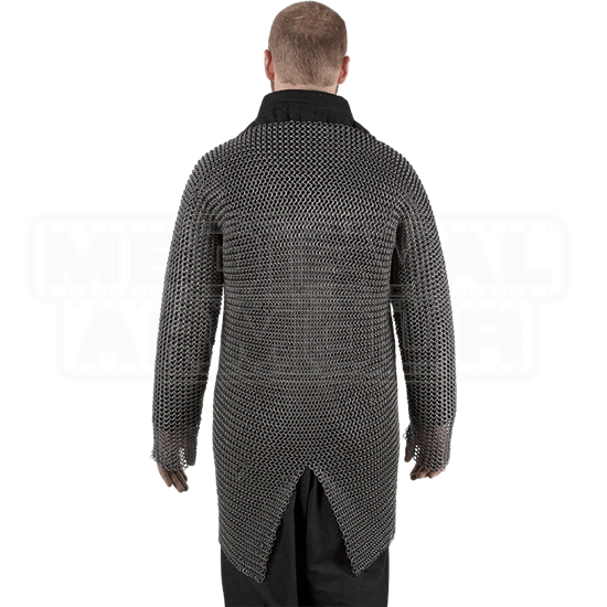 High Tensile Butted Hauberk - HW-700997 by Medieval Armour, Leather ...