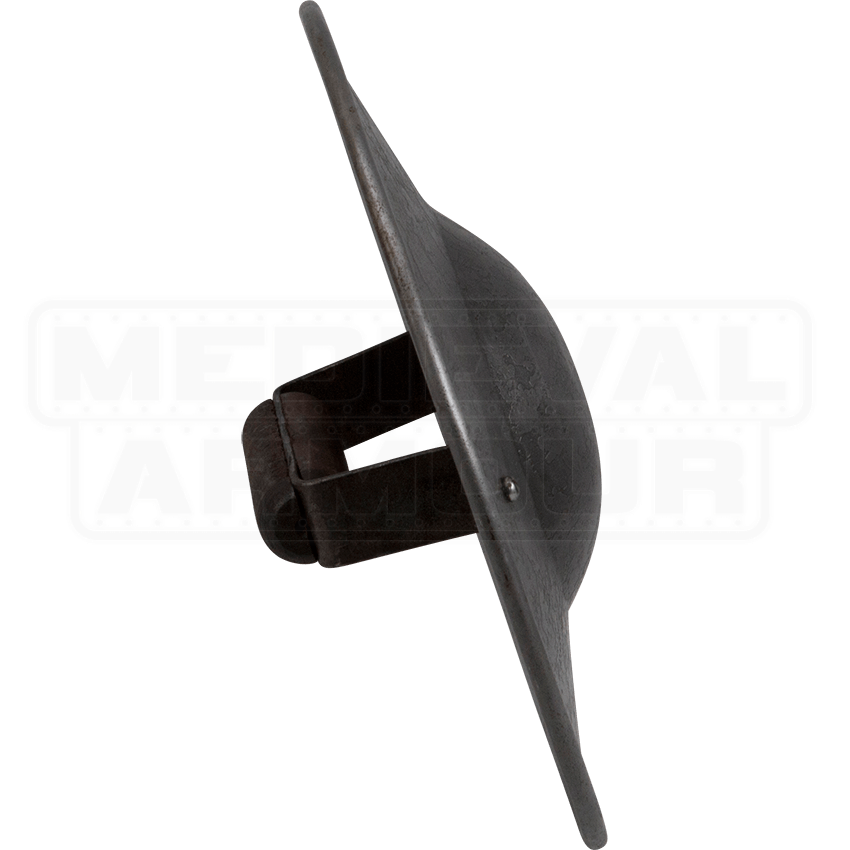 Natural Finish Steel Buckler - Small - HW-701110 by Medieval Armour ...