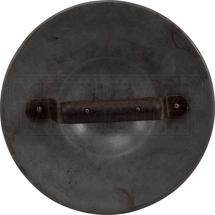 Natural Finish Steel Buckler - Small - HW-701110 by Medieval Armour ...