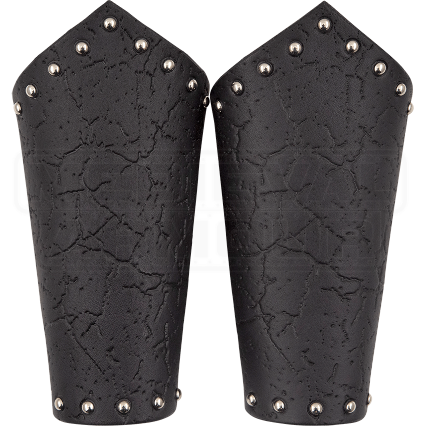 Ancient Warrior Leather Bracers - DK6096 by Medieval Armour, Leather ...