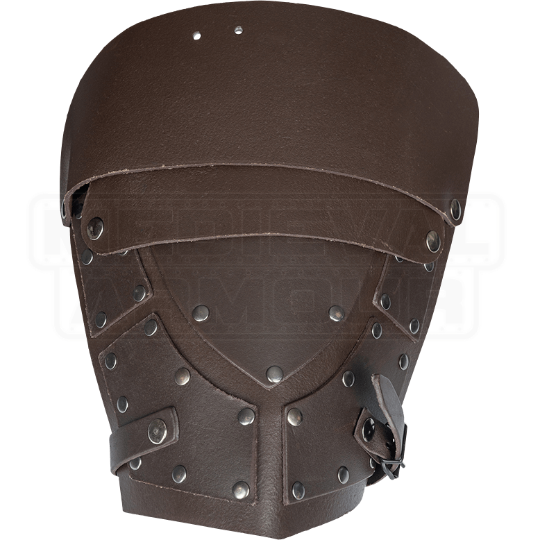 Quintus Leather Pauldrons - Standard Version - MY100835 by Medieval ...