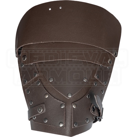 Quintus Leather Pauldrons - Standard Version - MY100835 by Medieval ...