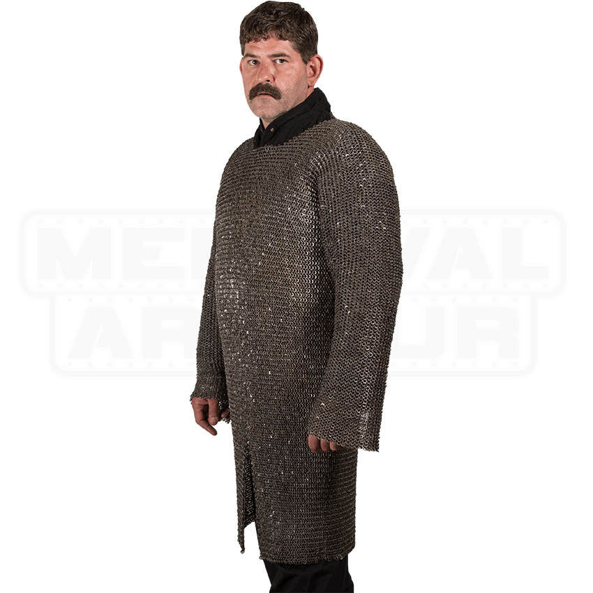 Round Ring Round Riveted Chainmail Hauberk - 6 Millimeter - HW-701001 ...