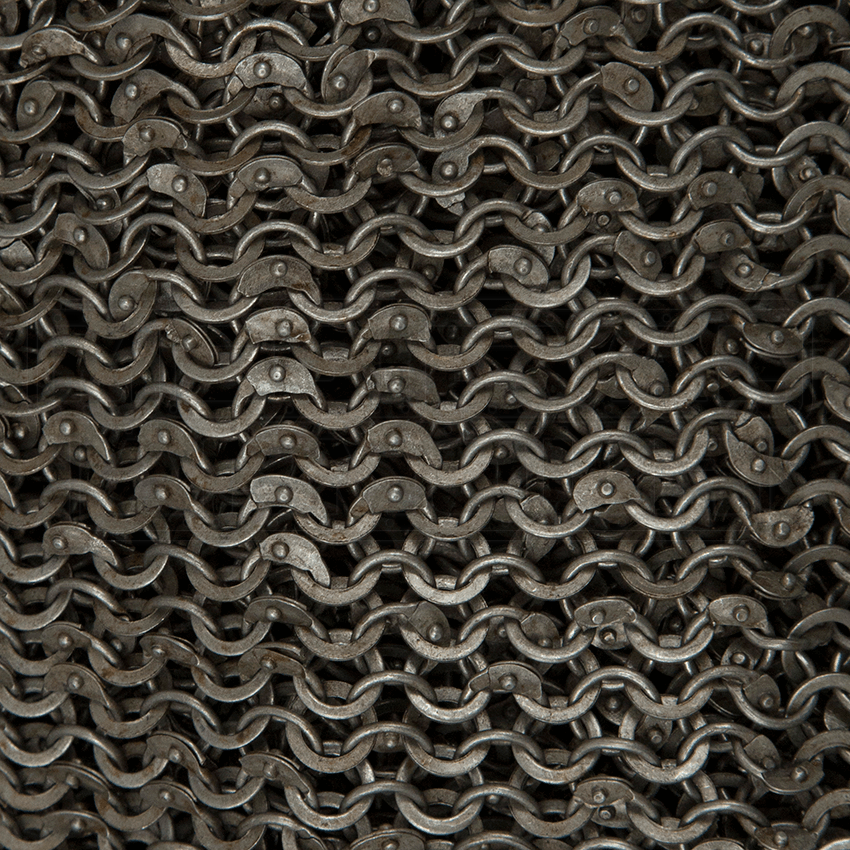 Round Ring Round Riveted Chainmail Hauberk - 6 Millimeter - HW-701001 ...
